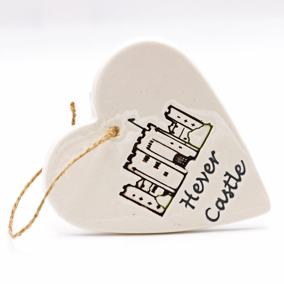 Hever Castle Ceramic Heart – Hever Castle Shop